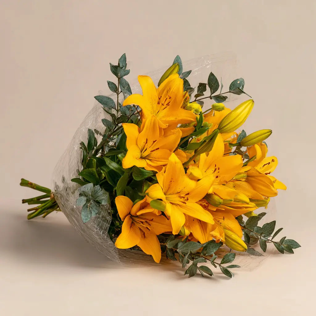 Stunning Lilies in the Sun Bouquet - Order Online
